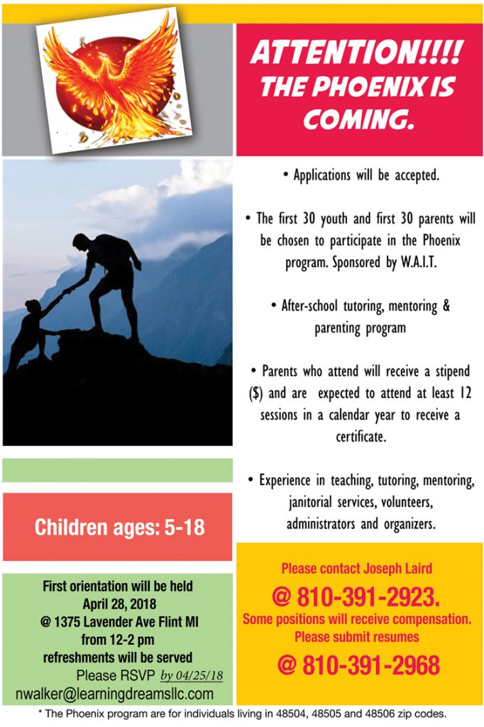 Phoenix Applications Flint Neighborhoods United