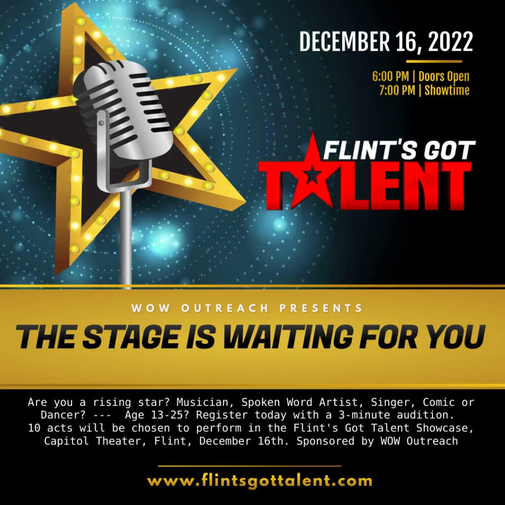 Flint’s Got Talent Showcase – Video Audition NOW! | Flint Neighborhoods ...