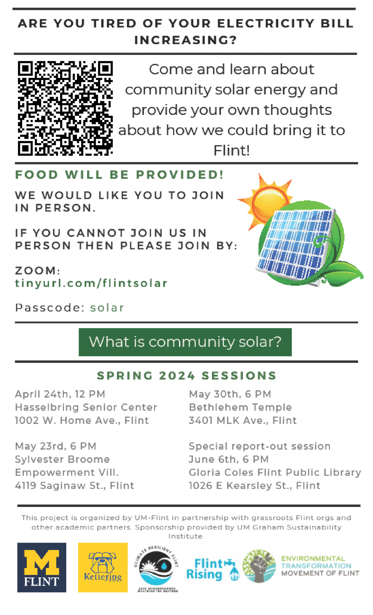 Solar Power… in Flint? | Flint Neighborhoods United